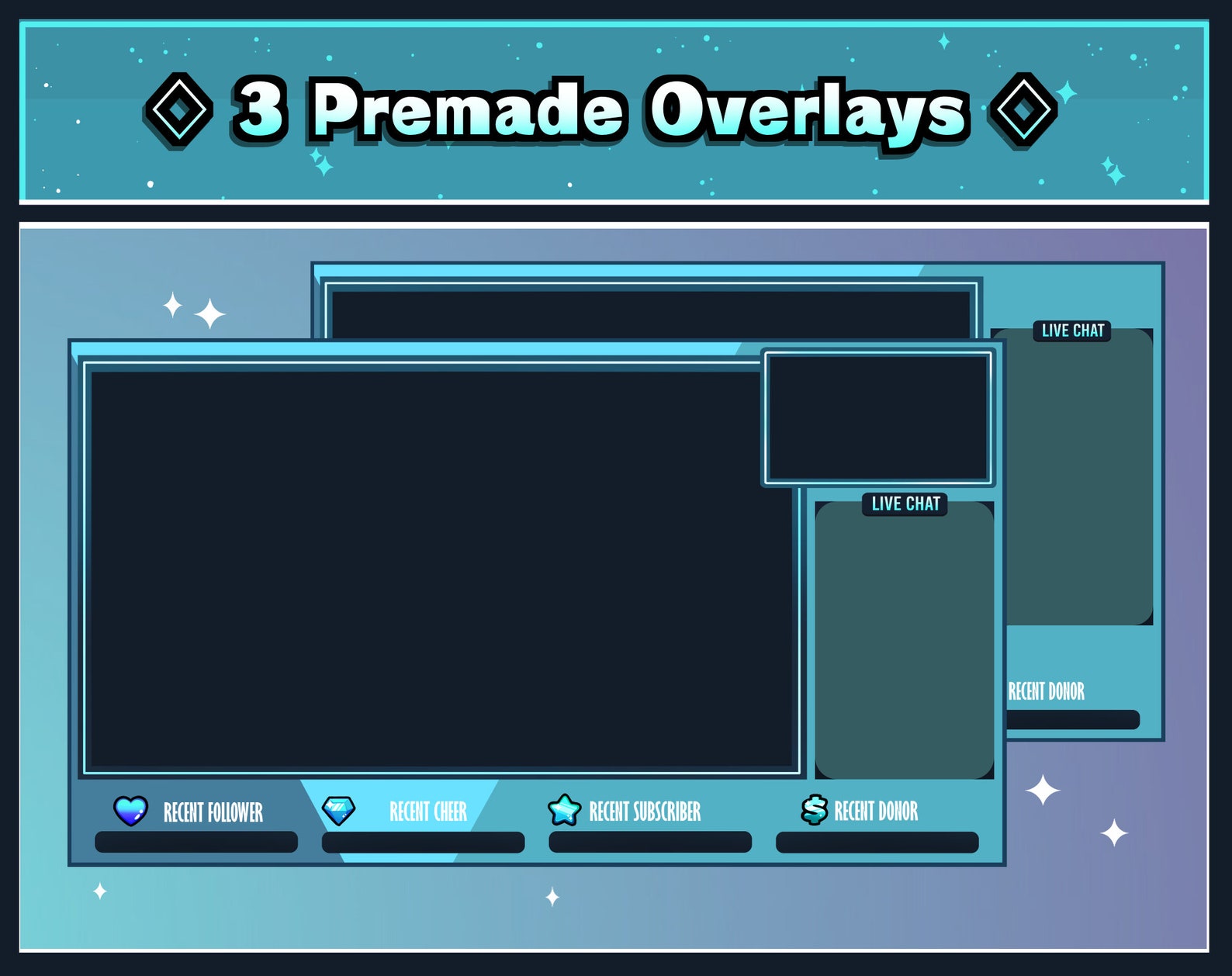 Magic Crystal Stream Package animated | Etsy