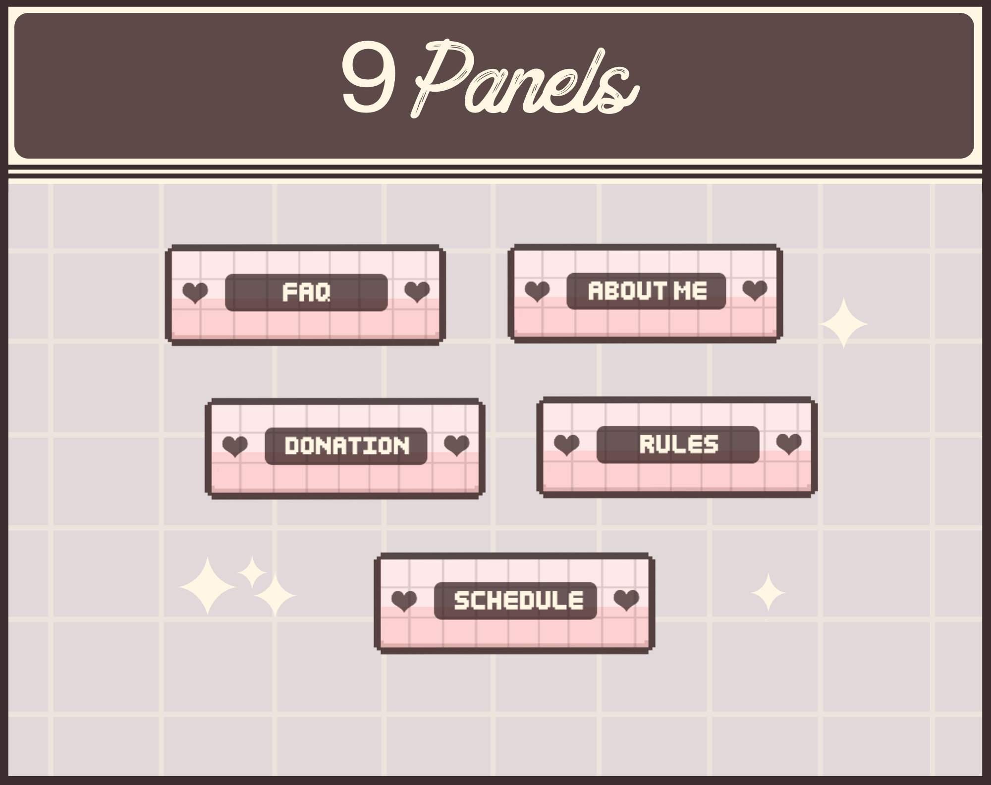 Animated Stream Overlay Package twitch | Etsy