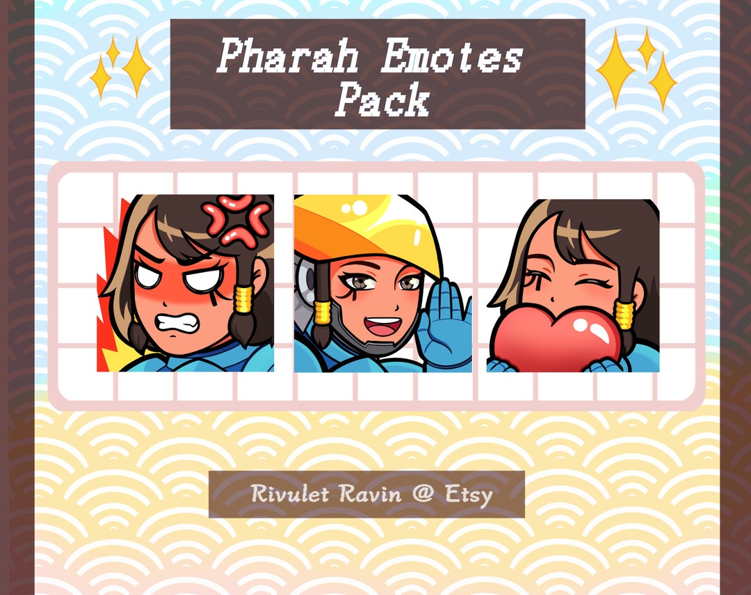 Pharah Twitch Emotes Pack - Etsy Canada