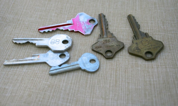 Old House Door Key Collection for Ring Making Keys for Crafts | Etsy