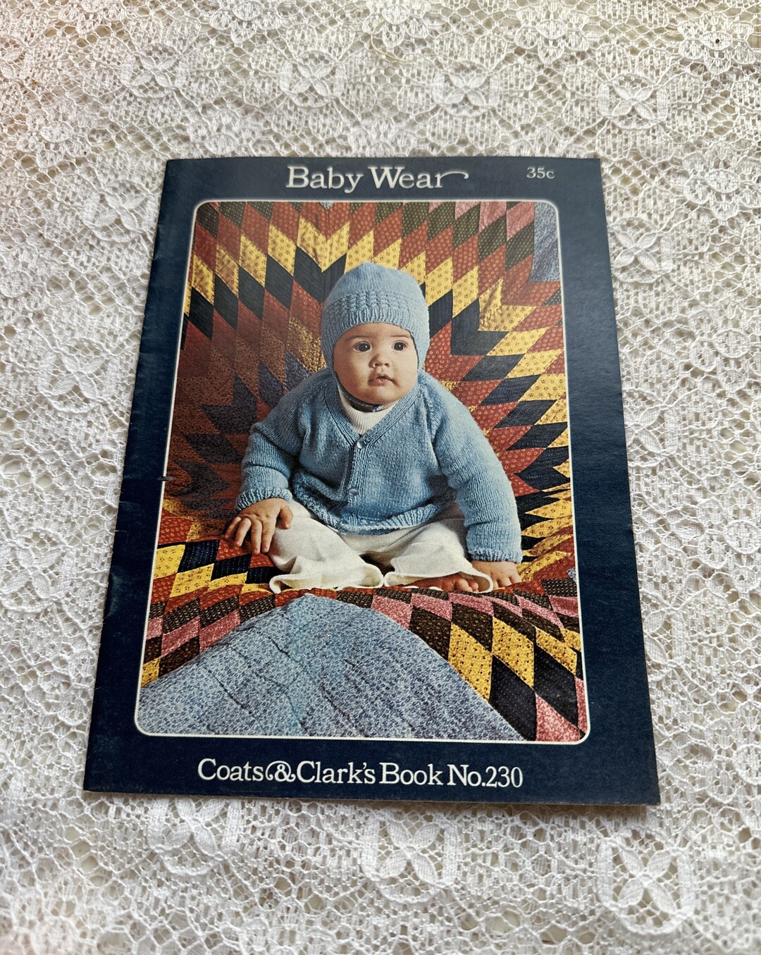 Baby Wear Coats & Clarks Book No. 230 Vintage 1973 Knit Crocket ...