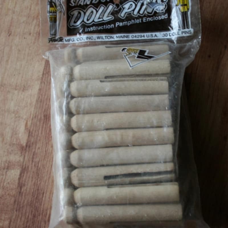 Wood Doll Pins - Etsy