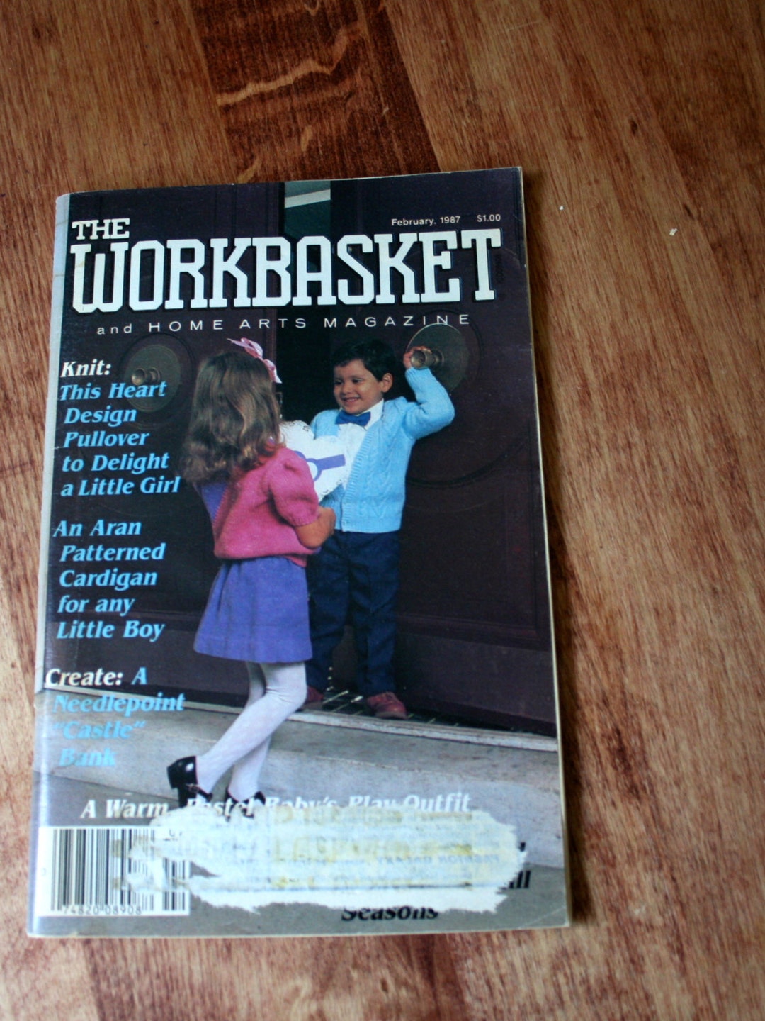 Workbasket Magazine, February 1987, Home and Arts DIY Magazine - Etsy