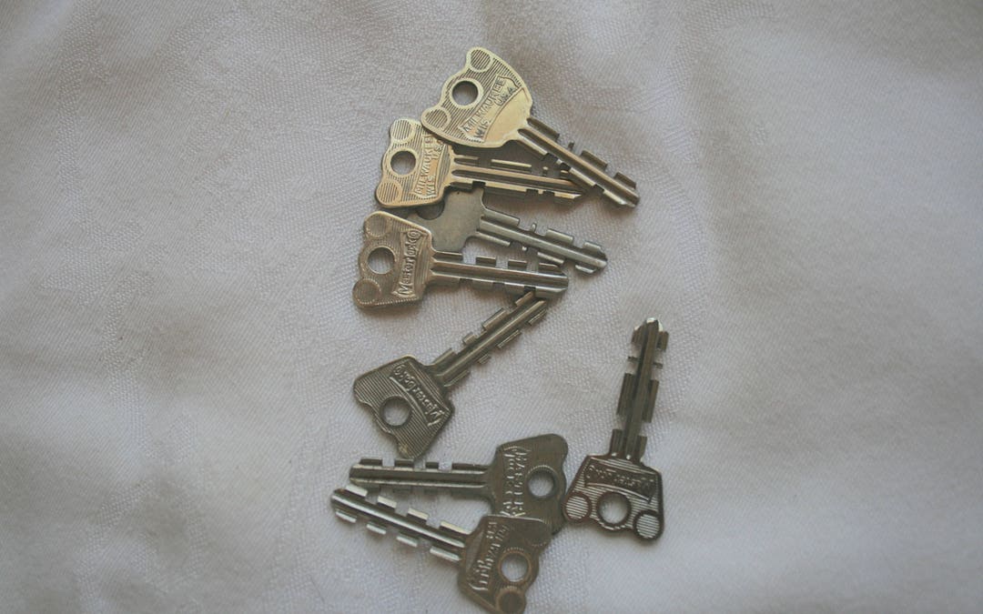 Vintage Master Lock Keys: Assemblage Charms, Necklaces, Mixed Media Art ...