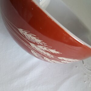 Vintage Burnt Orange Autumn Harvest Wheat Pyrex 442 Cinderella 9 Mixing ...