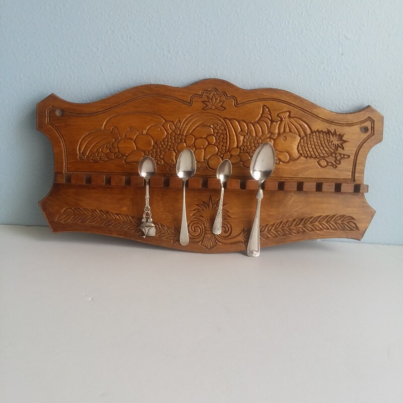 Wall Mount Spoon Holder - Etsy