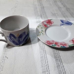 International China Stoneware Plate Floradale Pattern, Multicolor ...