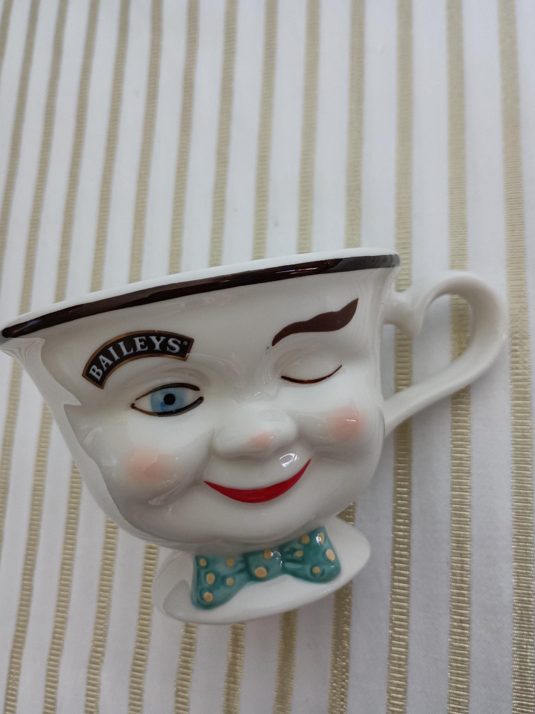 Vintage Bailey's Irish Cream Winking Man Mug - Limited Edition ...