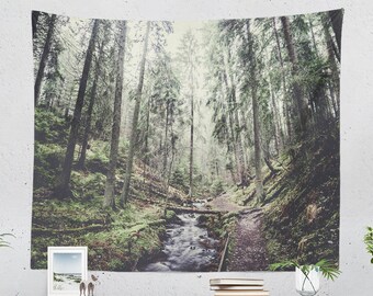 Forest tapestry | Etsy