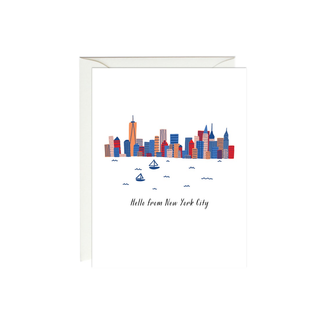 NYC Card New York City Card New York Card | Etsy