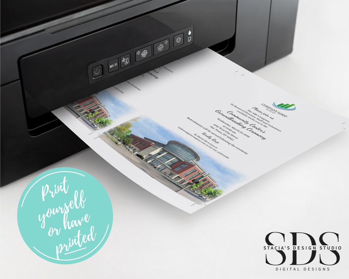 Groundbreaking Ceremony Grand Opening Gala Invitation - Etsy