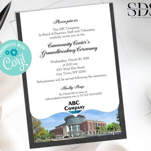 Groundbreaking Ceremony Invitations - Etsy