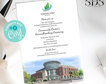 Groundbreaking Ceremony Invitation - Etsy