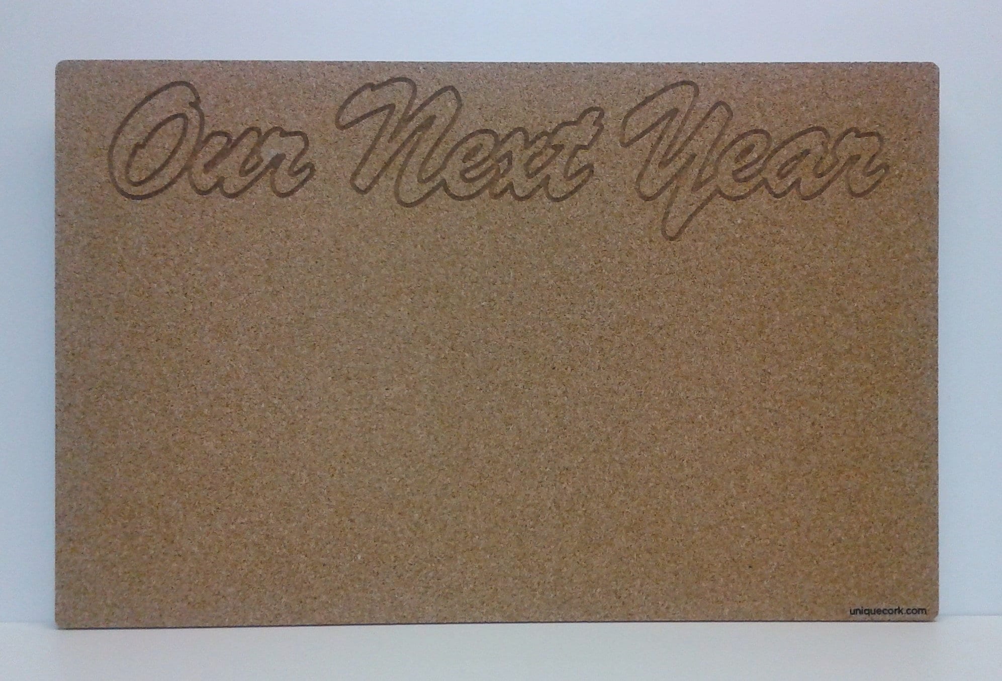 Personalized Cork Board With Engraved Name, Cork Board Letters ...
