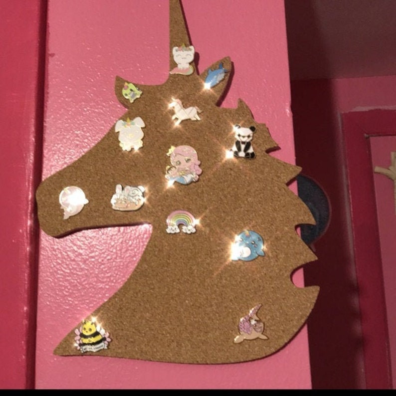 Unicorn Bulletin Board Unicorn Cork Board Unicorn Pin Board - Etsy