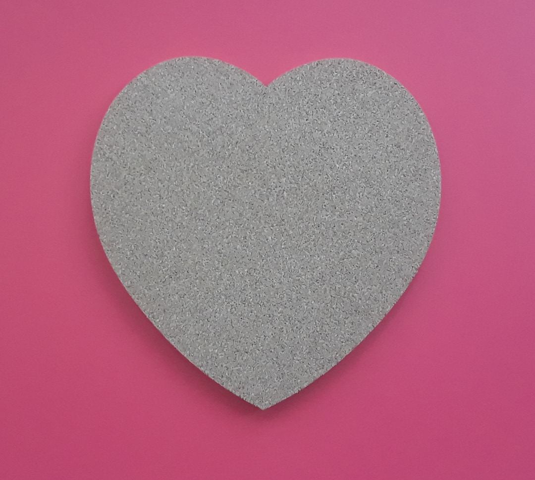 Heart Shaped Cork Board, Heart Corkboard, Heart Pin Board, Heart ...