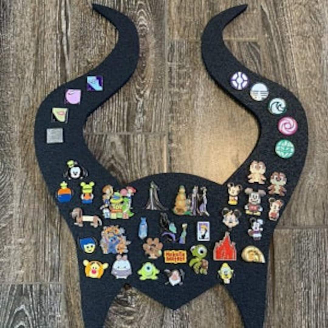 Maleficent Pin Board, Stitch Pin Board Black, Maleficent Cork Board ...