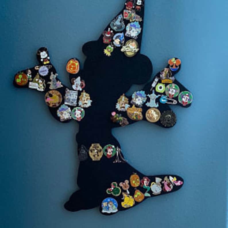 Sorcerer Mickey Pin Board Mickey Black Pin Board Mickey - Etsy
