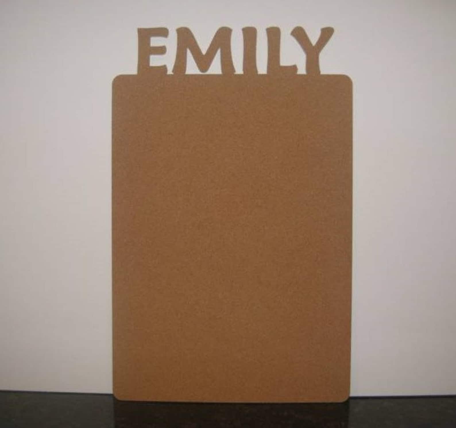 Personalized Cork Board With Name, Cork Board Letters, Personalized ...