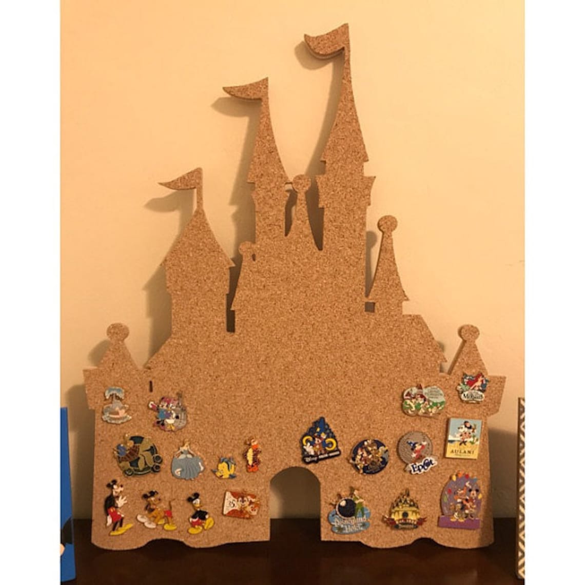 Disney Castle Pin Board Disney Cork Board Disney Gifts - Etsy
