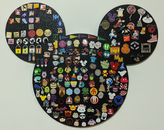 Mickey Mouse Cork Boards. Mickey Pin Display. Disney Pin Board, Mickey ...