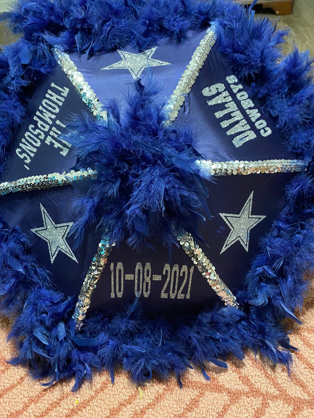 Second Line Umbrella, New Orleans Traditional Secondline Umbrella Navy ...