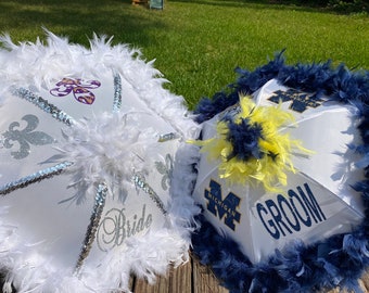 Wedding Secondline Umbrella New Orleans Second Line Umbrellas - Etsy