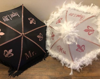 Wedding Secondline Umbrella New Orleans Second Line Umbrellas | Etsy