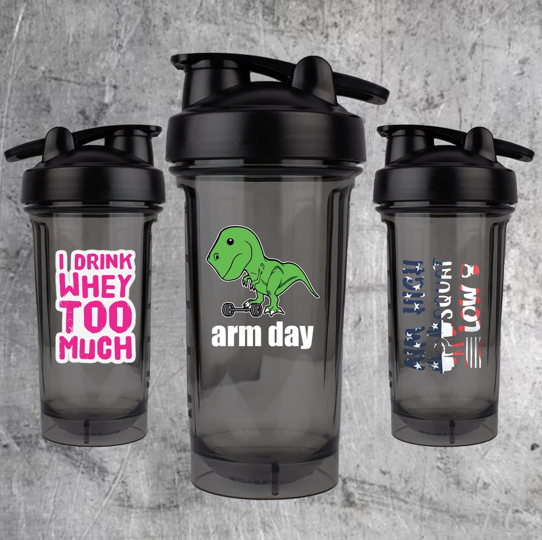 Custom Tritan Protein Sport Shaker Bottle 24 Oz, Full Color Print ...