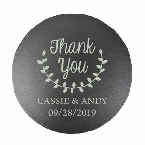 Personalized Round Slate Board Valentine's Day Gift - Etsy