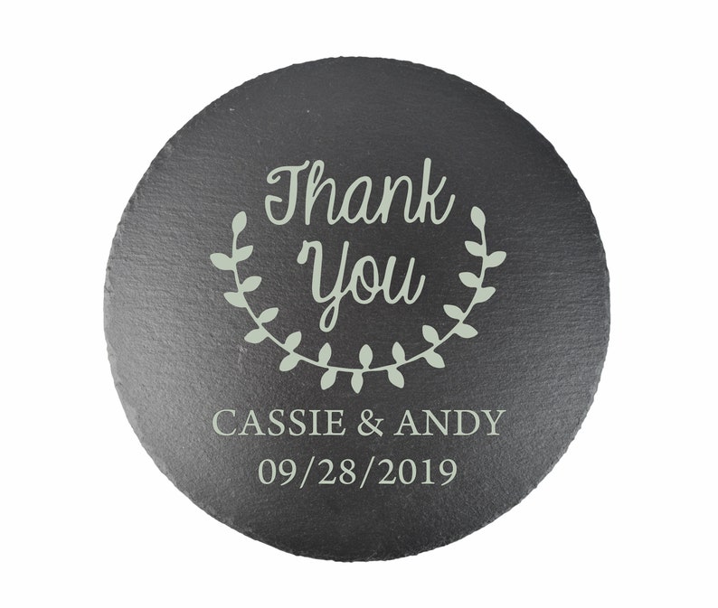 Personalized Round Slate Board Valentine's Day Gift - Etsy