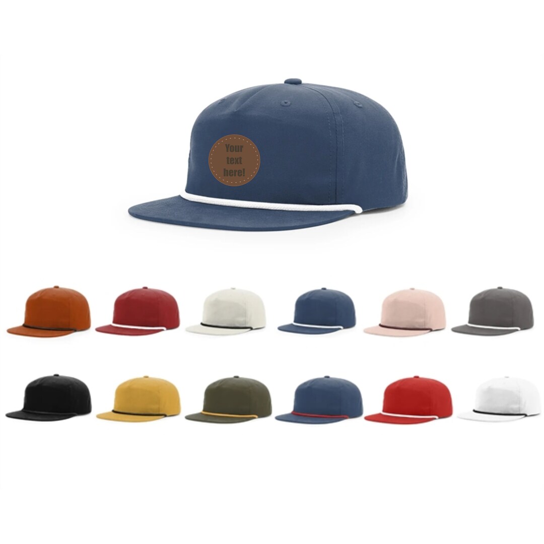 Custom Patch Richardson 256 Snapback Trucker Hat With Personalized ...