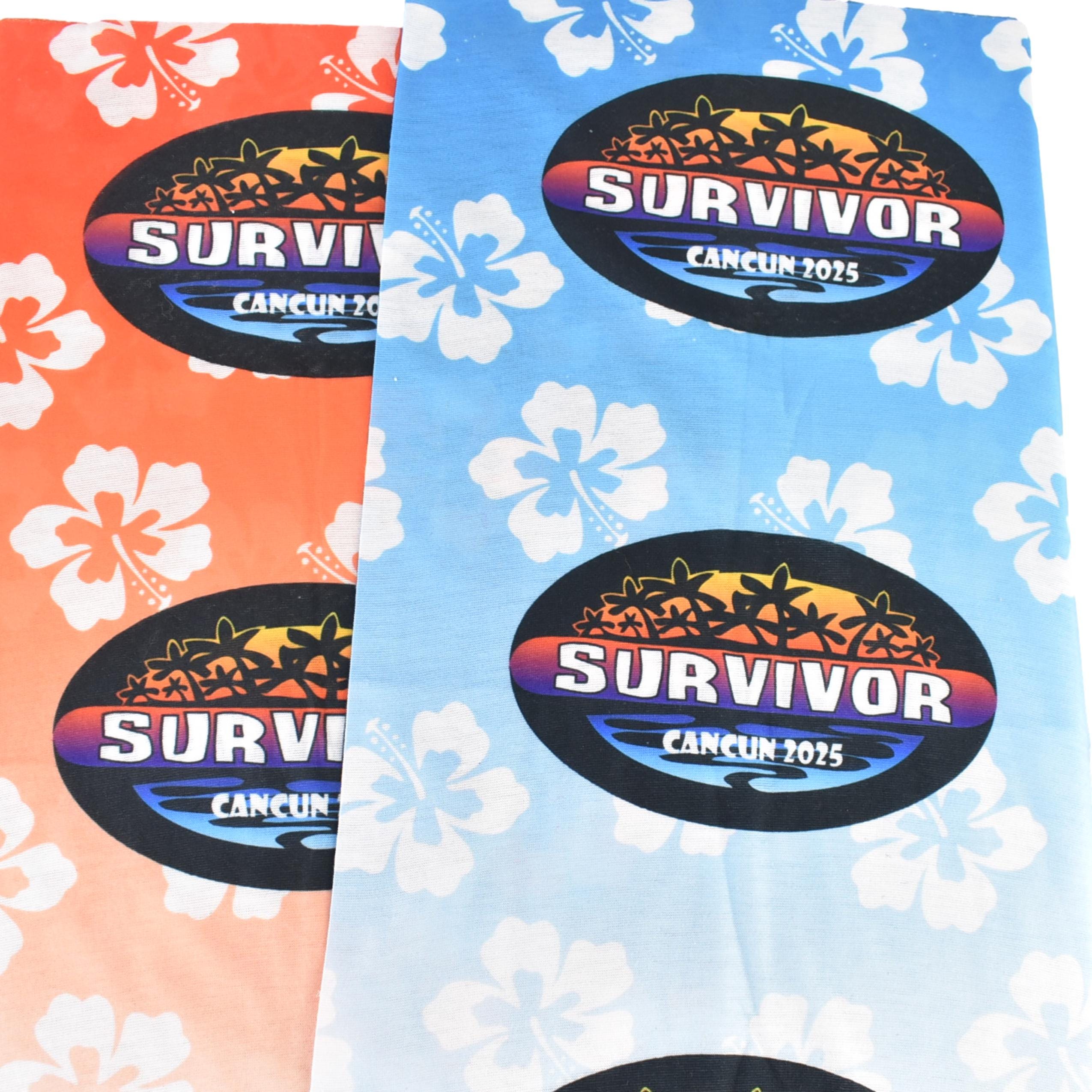 Custom Survivor TV Show Floral Style Headband, Team Headwear Family ...