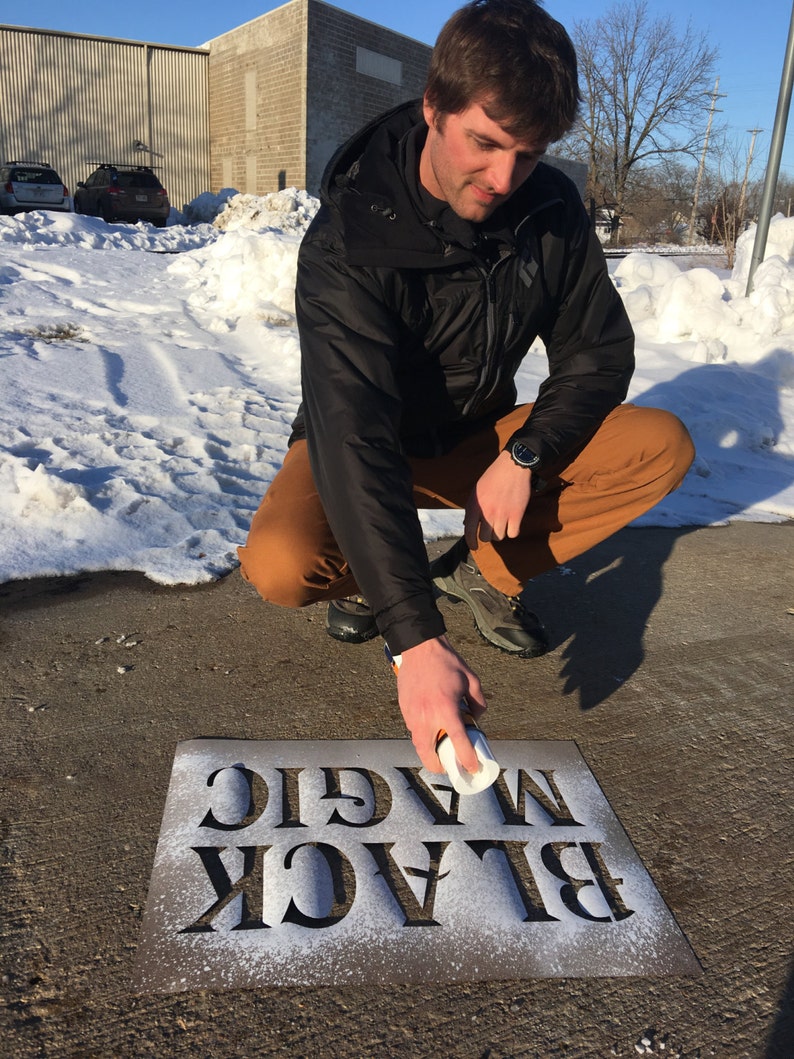 Oilboard Sign Stencil Letter Stencils Custom Stencils Event | Etsy