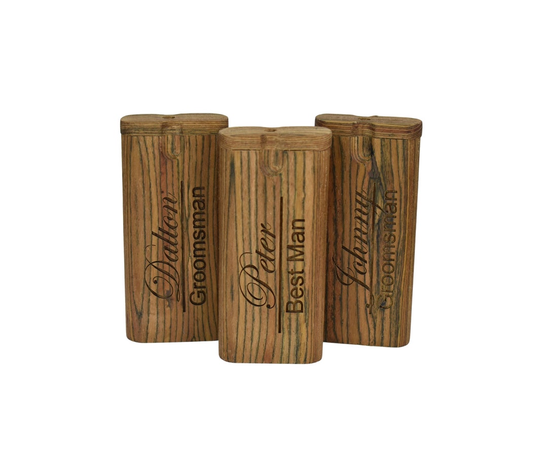 Custom Wooden Dugout One Hitter, Groomsmen Gifts, Bachelor Gifts, Wood ...