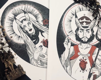 Satanic Lilith - Etsy