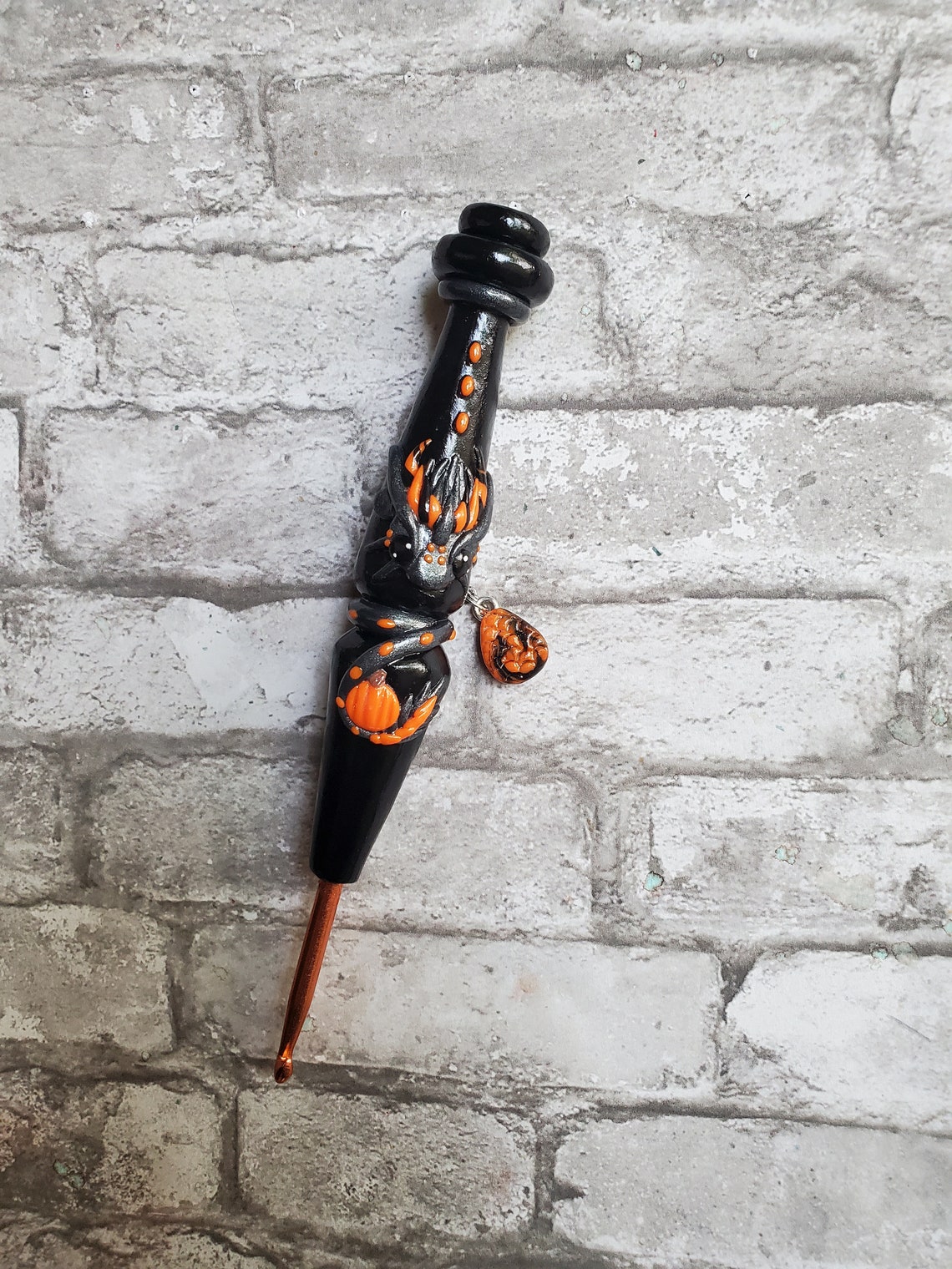 Halloween Dragon Inspired Ergonomic Crochet Hook - Etsy