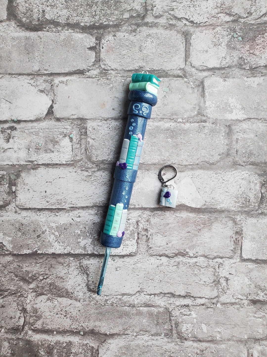 Underwater Library Inspired Slim Crochet Hook - Etsy