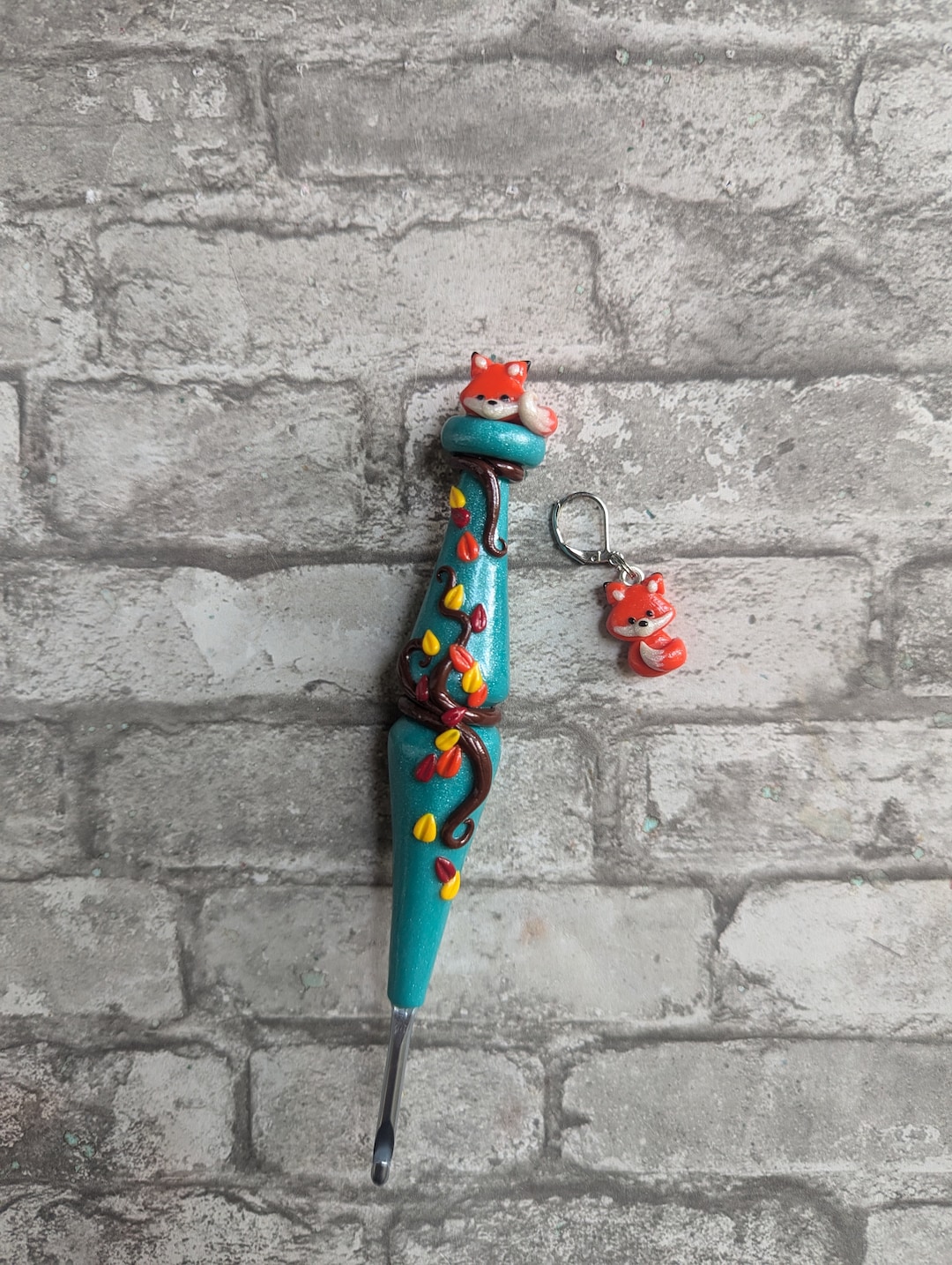 Cute Fox Inspired Ergonomic Crochet Hook - Etsy