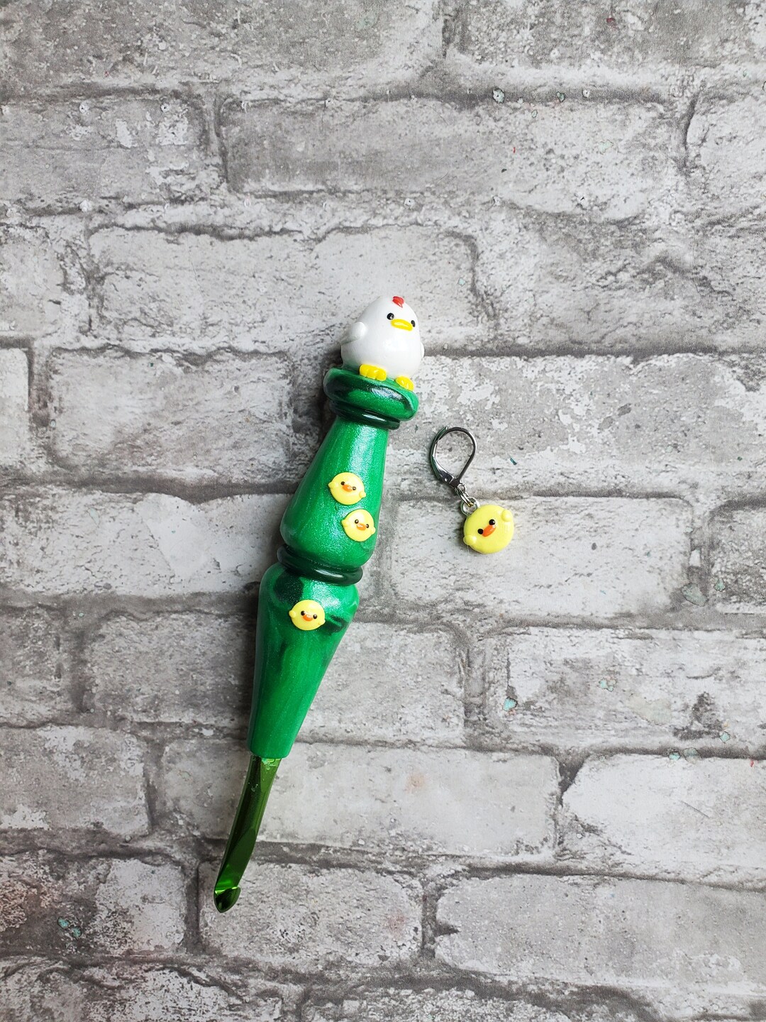 Chicken and Chicks Inspired Ergonomic Crochet Hook - Etsy