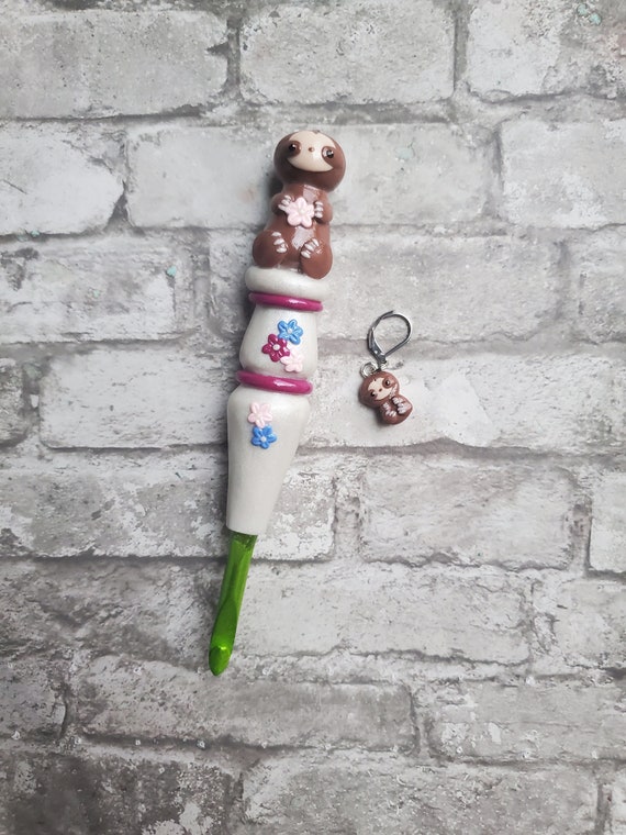 Sloth Inspired Ergonomic Crochet Hook - Etsy