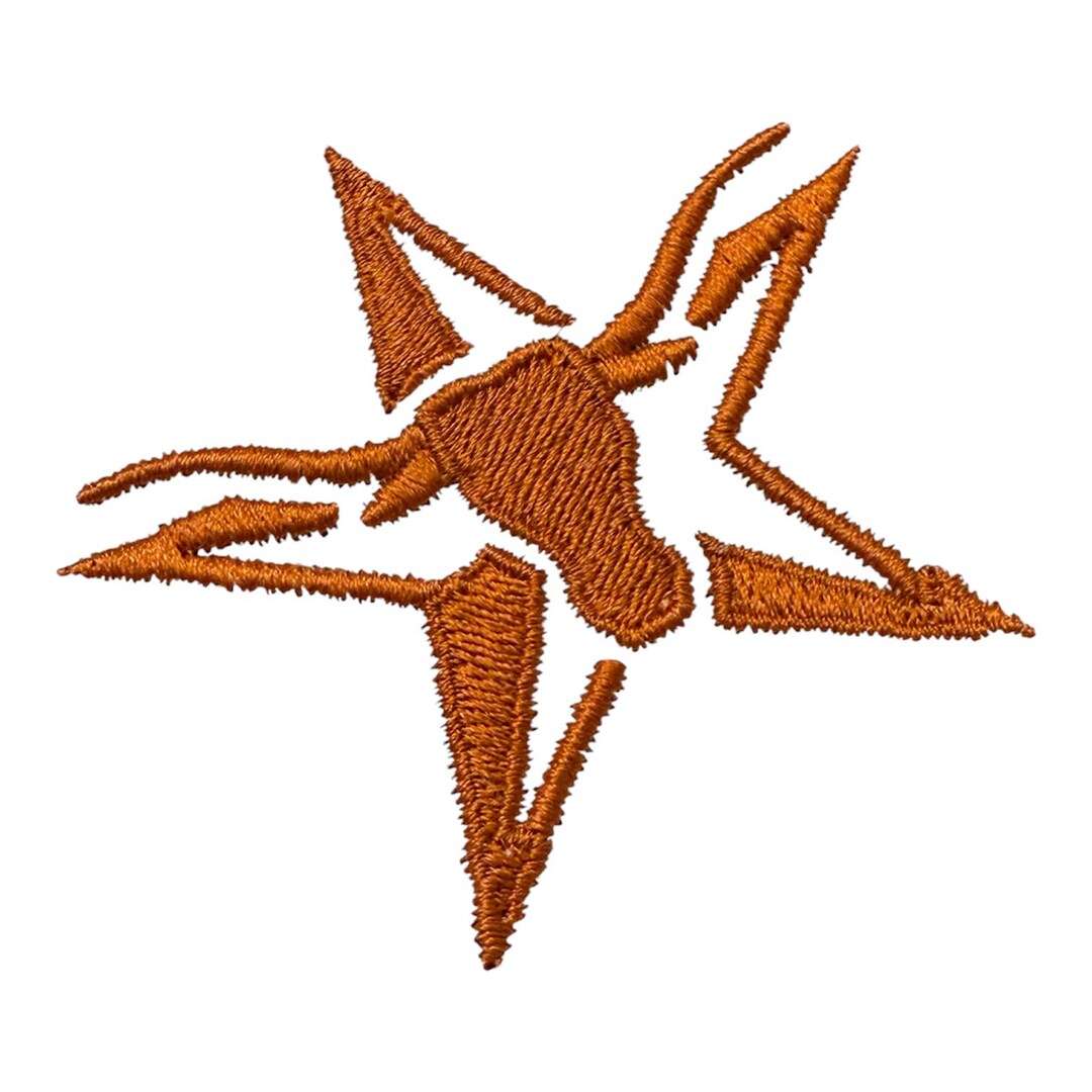 Texas Embroidery Design – Longhorn Star Logo – University of Texas ...