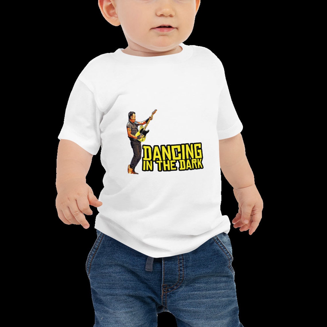 Bruce Springsteen Dancing in the Dark Graphic Baby T Shirt Gender ...