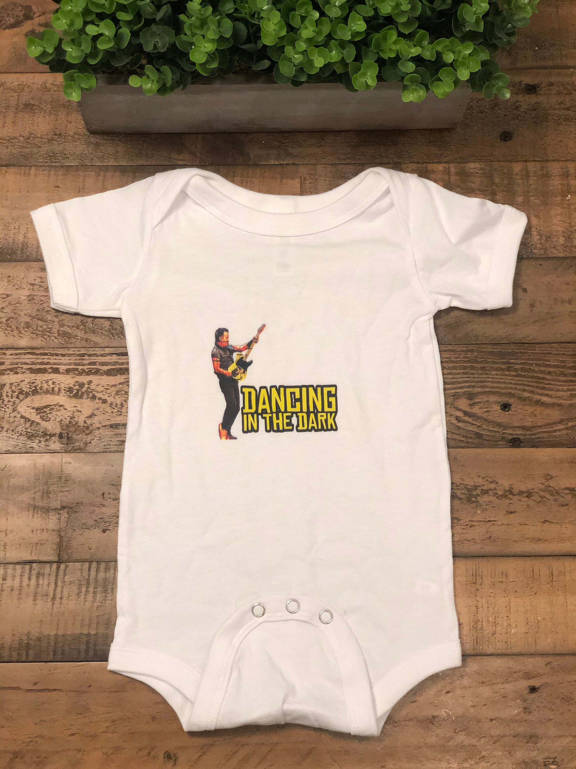 Bruce Springsteen Graphic Baby Onesie Bodysuit | Baby Rock Graphic ...