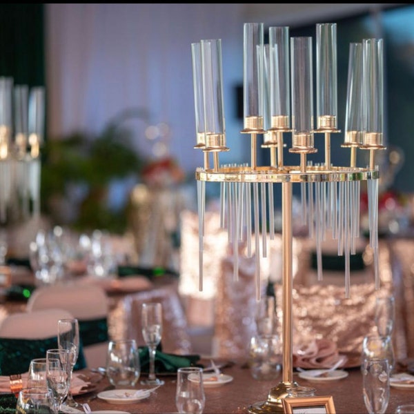 Gold Candelabra - Etsy