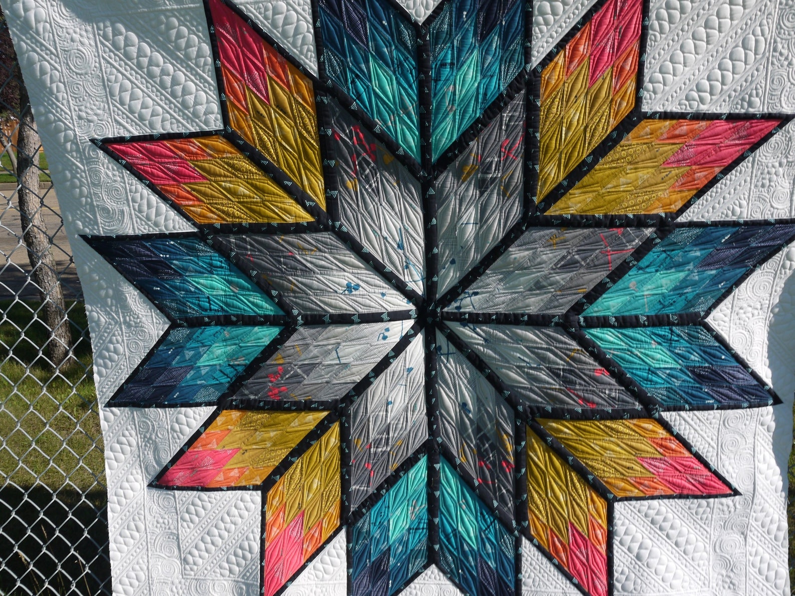 Modern Star Wallhanging - Etsy