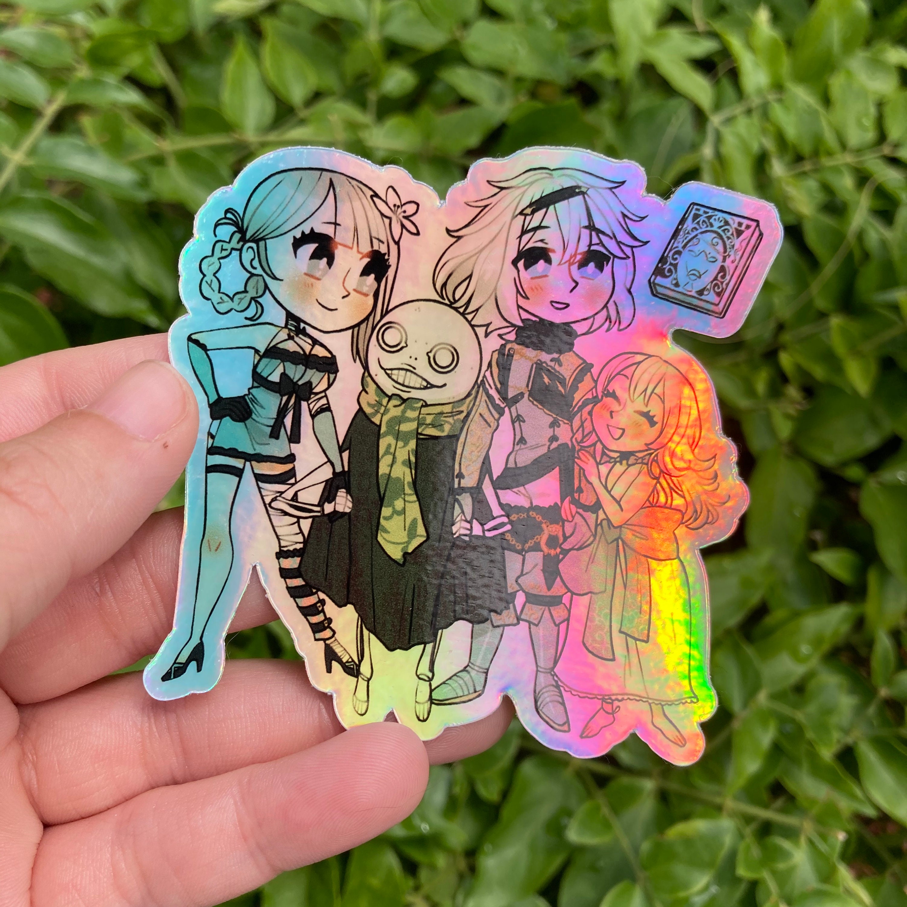 Nier Automata Replicant Drakengard 3 stickers | Etsy