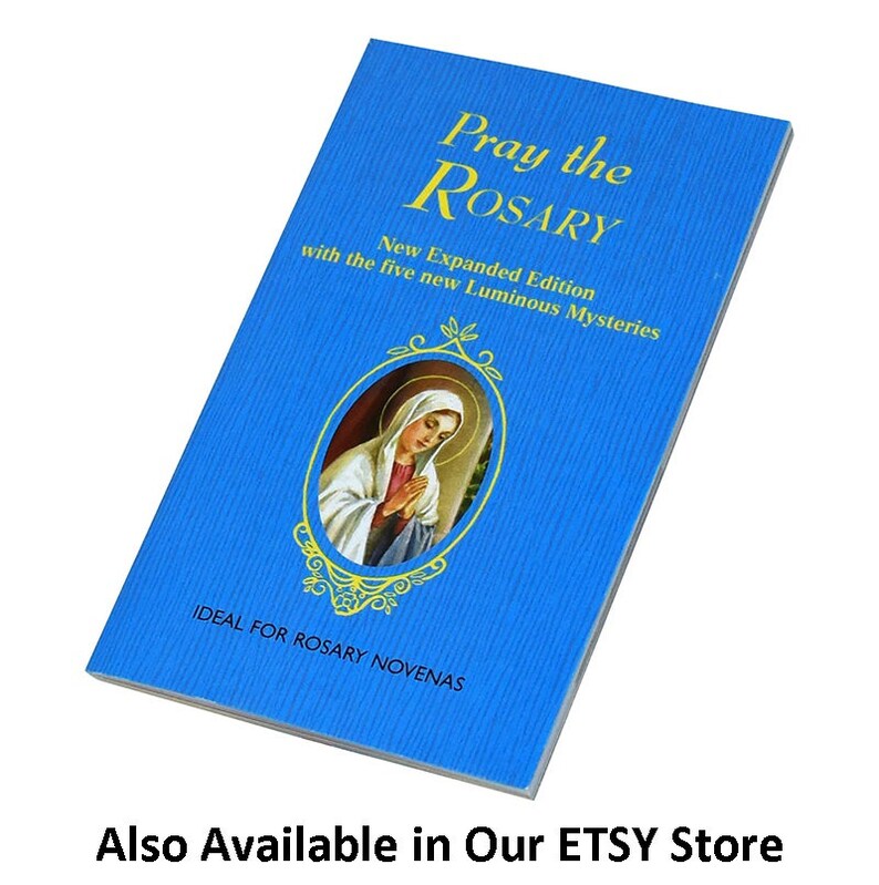 PRAY THE ROSARY Pocket Book Includes Luminous Mysteries | Etsy