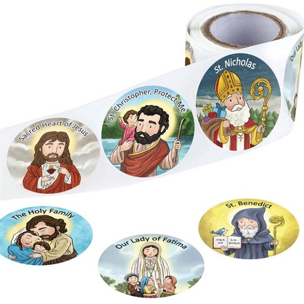Catholic Stickers Sheet - Etsy