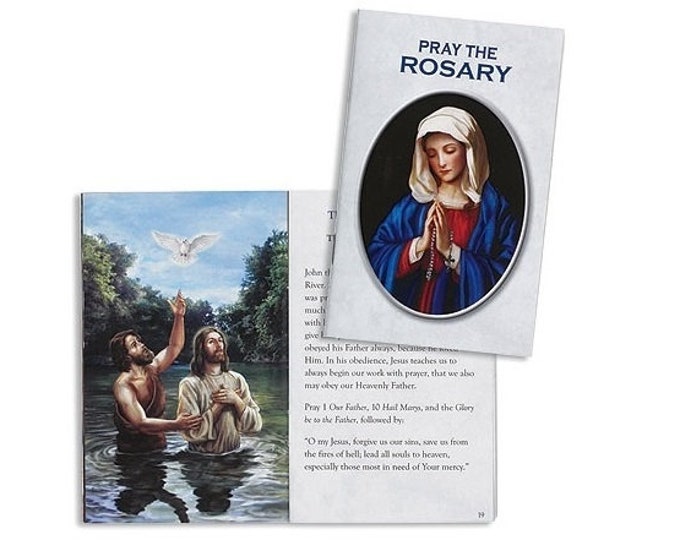 PRAY THE ROSARY Pocket Book Includes Luminous Mysteries Fast Shipping ...